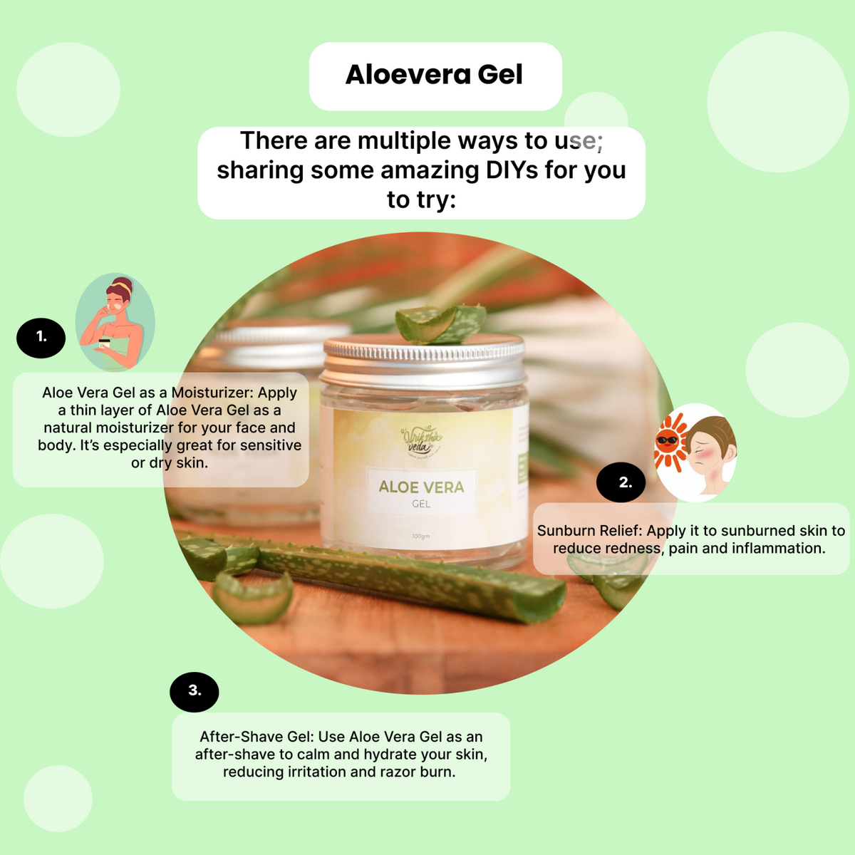 Vriksha Veda Aloe vera gel – Suspire