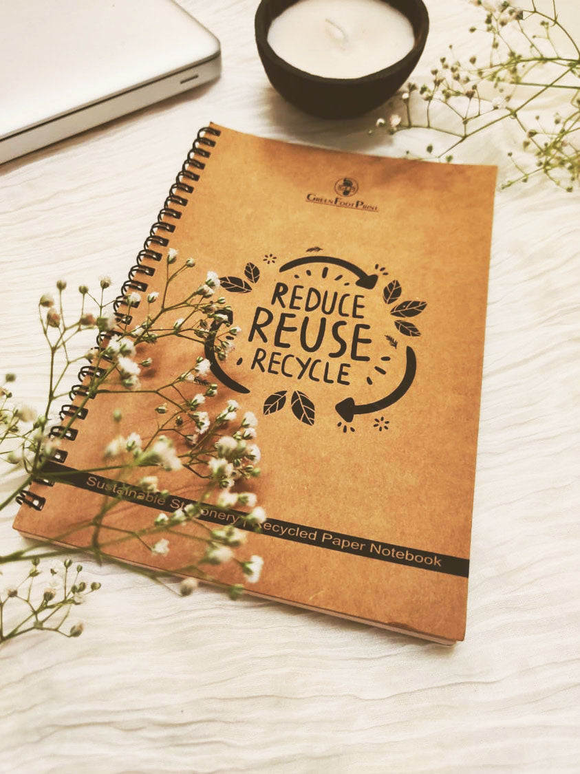 Buy Recycled Paper Note books | Ruled Paper Notepads Online - Suspire